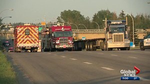 Police investigate fatal crash on Yellowhead Trail