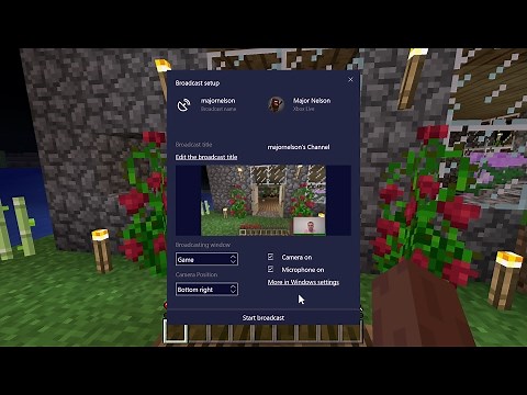 Beam Broadcasting on Xbox One and Windows 10