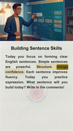 Building Sentence Skills #easyenglisheveryday #english #readingeanglish