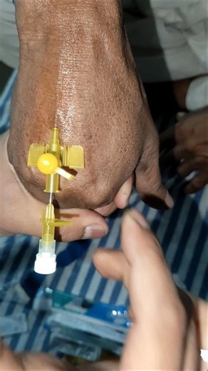 Clean & Successful IV Cannula on First Attempt 😍💉 #shorts