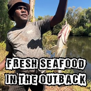 583K views · 10K reactions | Would you try this? Eating The Freshest Seafood In The Australian Outback | Outback Boys | Facebook
