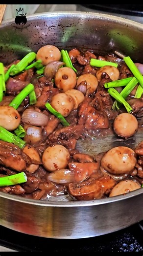 Delicious Chicken Adobo with Quail Eggs Recipe