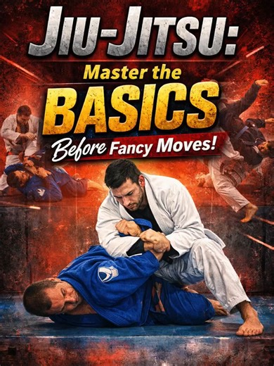 Jiu-Jitsu: Master The Basics BEFORE The FANCY Moves! #RaphaelDosSantos emphasizes the critical importance of a #strongfoundation in #bjj, explaining that mastering the fundamentals is essential before attempting advanced techniques. He likens this principle to building a house, where a solid base is non-negotiable for stability and success in #jiujitsu. This approach ensures consistent progress in #grappling and #martialarts, preparing practitioners for more complex challenges. 🥋🔥 #bjjtechniqu