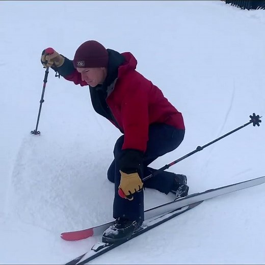 Telemark Beginner flaw 1