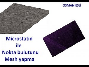 Microstation ile Nokta bulutunu Mesh yapma (Mesh from points)