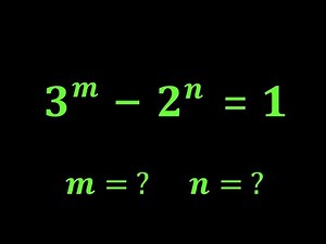 A Tricky Entry Exam: Solve for m, n?