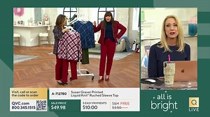You are watching Susan Graver Style on QVC®. Shop the show, here: https://qvc.co/qvcshopnownovember25 | Sandra Bennett QVC