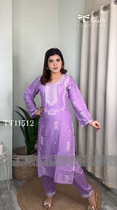 44K views · 334 reactions | RTVQ- Wear it together or split it up Design Code: TT11312 Bust: 38-44 Sleeve: 21 Length: 43 Pant length: 37 Leg Opening: 14 Fabric: Muslin Cotton (Two-piece) #fashion #dress #outfitideas #outfitoftheday #ttouchclothing | TTouch Clothing | Facebook