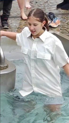 WinSWIM #566 Ice BATH in bikini КРЕЩЕНИЕ del BAUTISMO EPIPHANY #swimming Baptism #pool