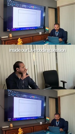 See how we learn & practice #classroomactivity #fresherscareer #skilldevelopment #livecoding