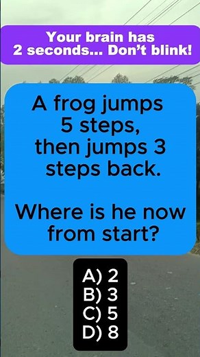 Frog Jump Puzzle 🐸 | 5 Steps Forward, 3 Back | Position Math | IQ VistaX #iqvistax #brainteaser