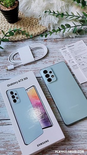 Check out our unboxing of the new Samsung Galaxy A73 5G in Mint (Green) colorway 😍 #SamsungGalaxyA73 #GalaxyA73 #GalaxyA735G #Smartphone #Unboxing