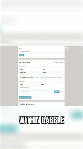 Master Co-Authoring in Dabble like a Pro! ‪@dabblewriter‬ #authorinsights #authortubers #authortube