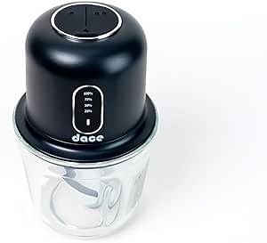 CORDLESS FOOD PROCESSOR WITH GLASS JAR
