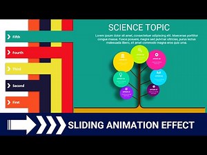 Animated PowerPoint Slide with Sliding Effect