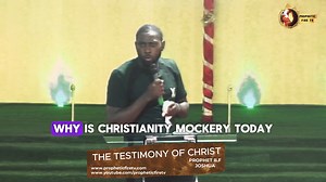 Why Not Preach Christ!!! || Brother Fire (Prophet B.F Joshua) Full message on YouTube - https://youtu.be/cB9V_De33bQ?si=6Wigc3W3fzYnMCik Join our 247 Broadcast via - www.propheticfiretv.com/live | Brother Fire Ministries