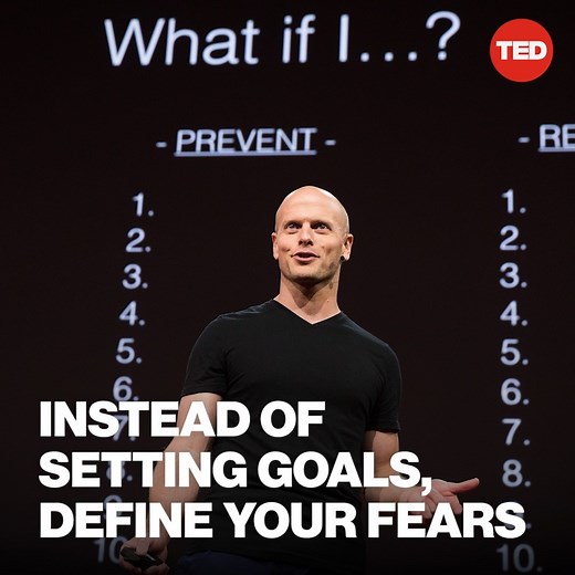 "The hard choices — what we most fear doing, asking, saying — these are very often exactly what we most need to do." Watch Tim Ferriss' full TED Talk here: http://t.ted.com/TBJJb3l | TED