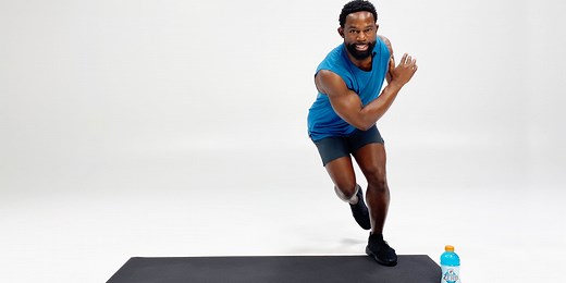 15-Minute Intense Bodyweight Workout With Gideon Akande