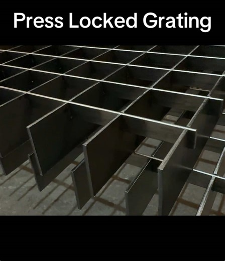 Press Locked Grating without welding 30*2/10*2/33*33 mesh size ##presslockedgrating #plaintopgrating #pressurelockedgrating #presslockgrating #steelgrating