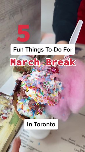 5 fun family-friendly things to do in Toronto for March break! #seetorontonow #torontoactivities #thingstodointoronto #torontotiktok