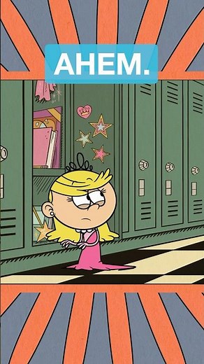 You never know what’s going to be in a Loud House locker! 📚 #shorts