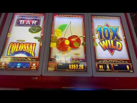 A little Colossal Diamond Slot play @ Kickapoo Lucky Eagle Casino