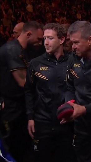 Mark Zuckerberg Is A Vibe Before UFC 298 Main Event 😎