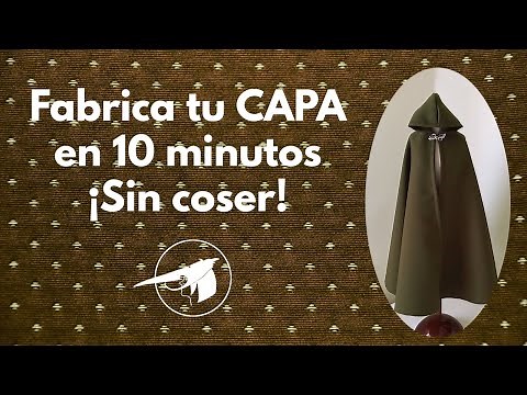 How to make a warm cape in just 10 minutes