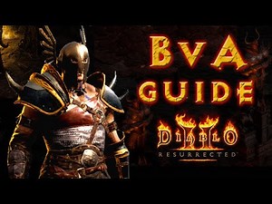 Ultimative BvA Barb Guide - Including Setups and Tactics [Diablo 2 Resurrected Character Guide]