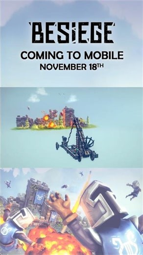 Besiege is now available for Pre-Order on iOS! #gaming #mobilegame