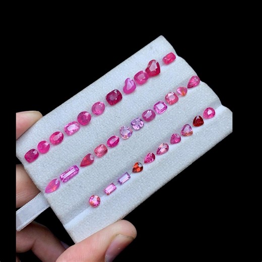 Natural Pink Spinel Gemstones, Afghanistan Origin, 5-7mm Faceted Cuts - Etsy