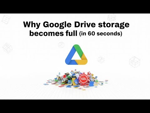 Why Google Drive storage becomes full (in 60 seconds)
