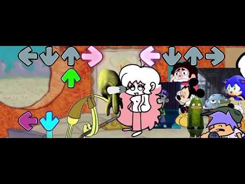 Bone To Pick (Vocals) - FNF VS Red Mist Squidward (RED PISS TRAGEDY) OST