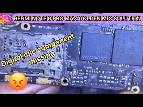 👉📱✅ Redmi Note 9 Pro Max Digital Mic,PCB Damage Solution /#viralvideo2026 #informativevideo #viral