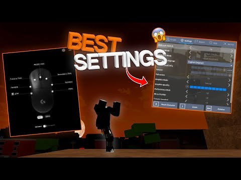 ☑️ Leaking The BEST Da Hood Settings (Macro + Sensitivty) ☑️