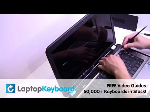 HP Pavilion G6 G4 Keyboard Installation Replacement Guide - Laptop Remove Replace Install