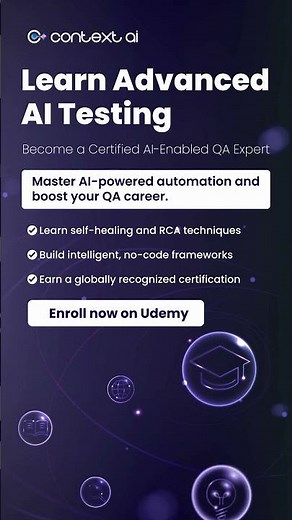 Become an AI Testing Expert | Advanced Udemy Certification