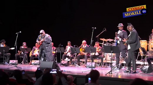 Koffi Olomide Guitar Sebene Performance