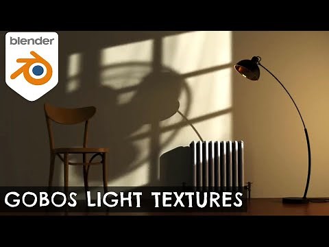 Gobos Light Textures in Blender 3.6