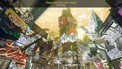 Final Fest Forever Pack Mod for Splatoon 2 | Splatoon 2 Mods