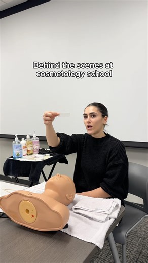 Eyebrow waxing demo PART ONE #beautyschool #cosmetologystudent #hairstylist #esthetician