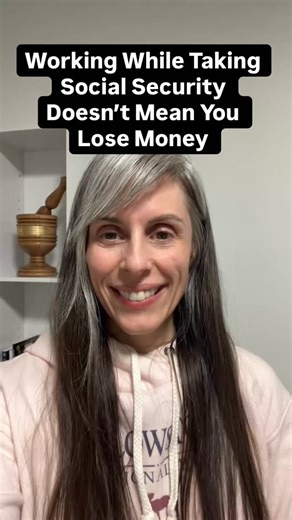 Emily Green | Did you know that working while taking Social Security doesn’t mean you lose your benefits? If benefits are withheld due to earnings,... | Instagram