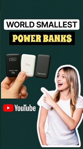 World's Smallest Power Bank – Tiny but Powerful Gadgets #TechGadgets #PowerBank #MiniGadgets #fyp