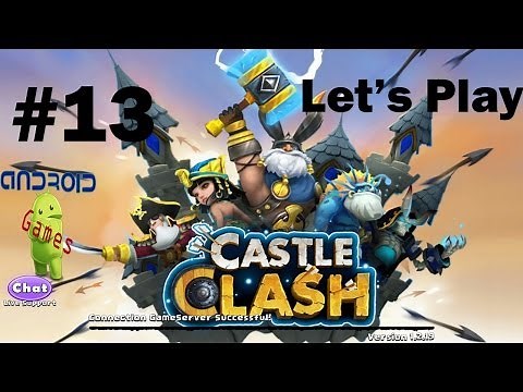 Let's Play Castle Clash Episode #13 "New Heroes in Game Update!!!!!"