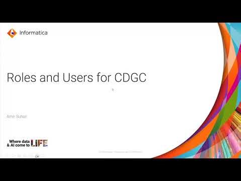 5. Roles and Permissions in CDGC