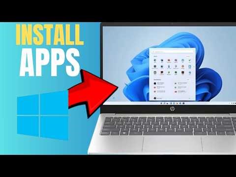 How To Download Apps on HP Laptop (Windows 11)