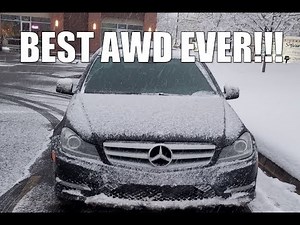 HOW IS THE C300 4MATIC IN THE SNOW???