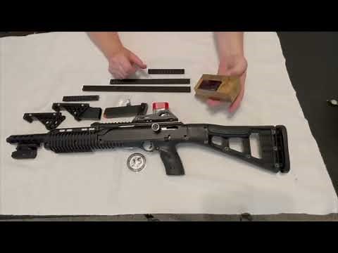 Hi Point carbine accessories and picatinny rail upgrades