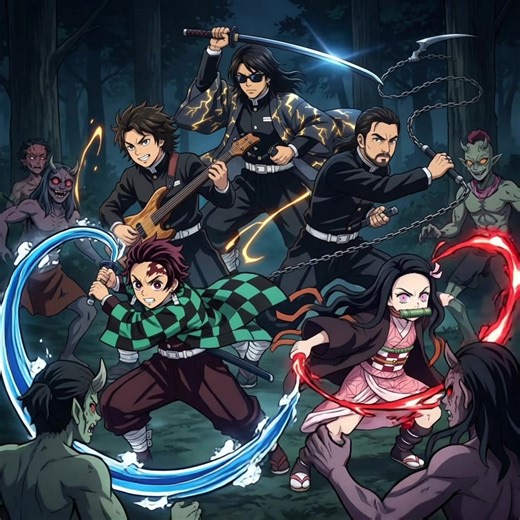 BENTOBOX in KIMETSU NO YAIBA #kimetsunoyaiba #gurenge #jrock #anime #bentoboxband