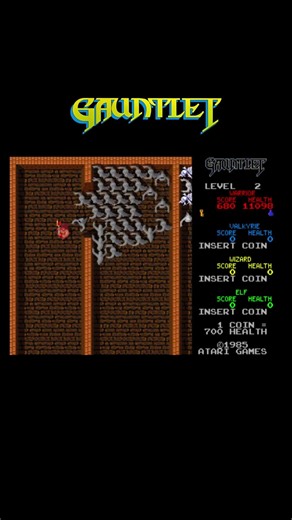 Gauntlet 02 – Classic Arcade Gameplay#shorts